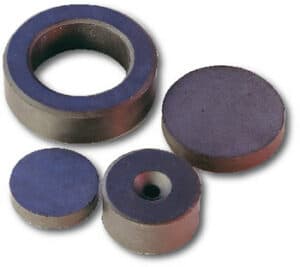 Aimant ferrite rectangulaire